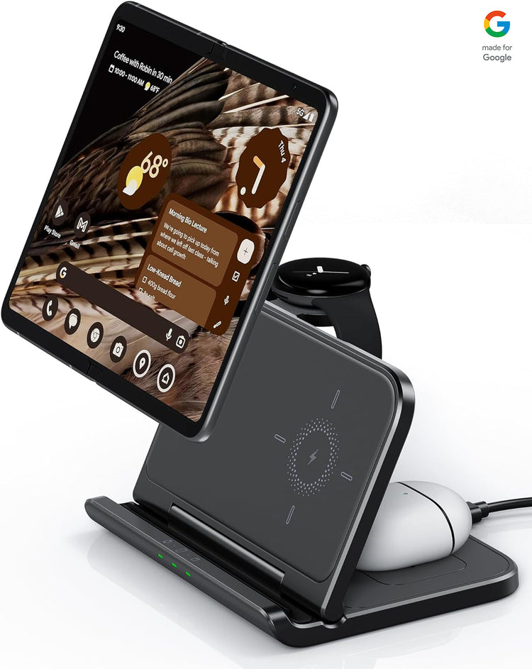 3 In 1 Fast Wireless Charger for Google Pixel Fold Series – The Pixel Store