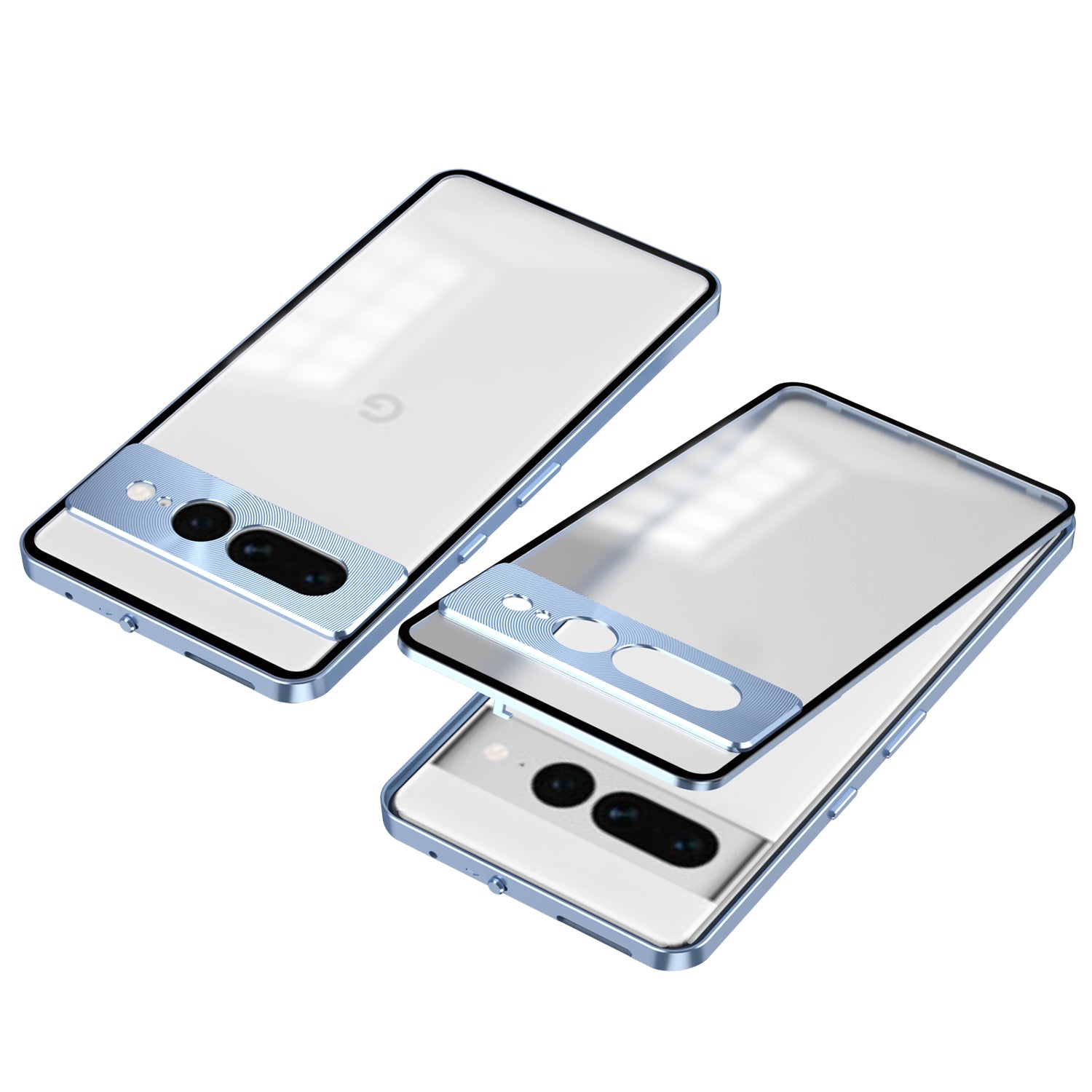 Magnetic Aluminum Case with Camera Protection For Google Pixel Series ...