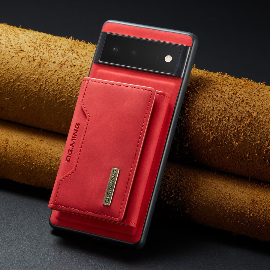 2 In 1 Detachable Card Pocket Magnetic Wallet Case for Google Pixel 7 ...