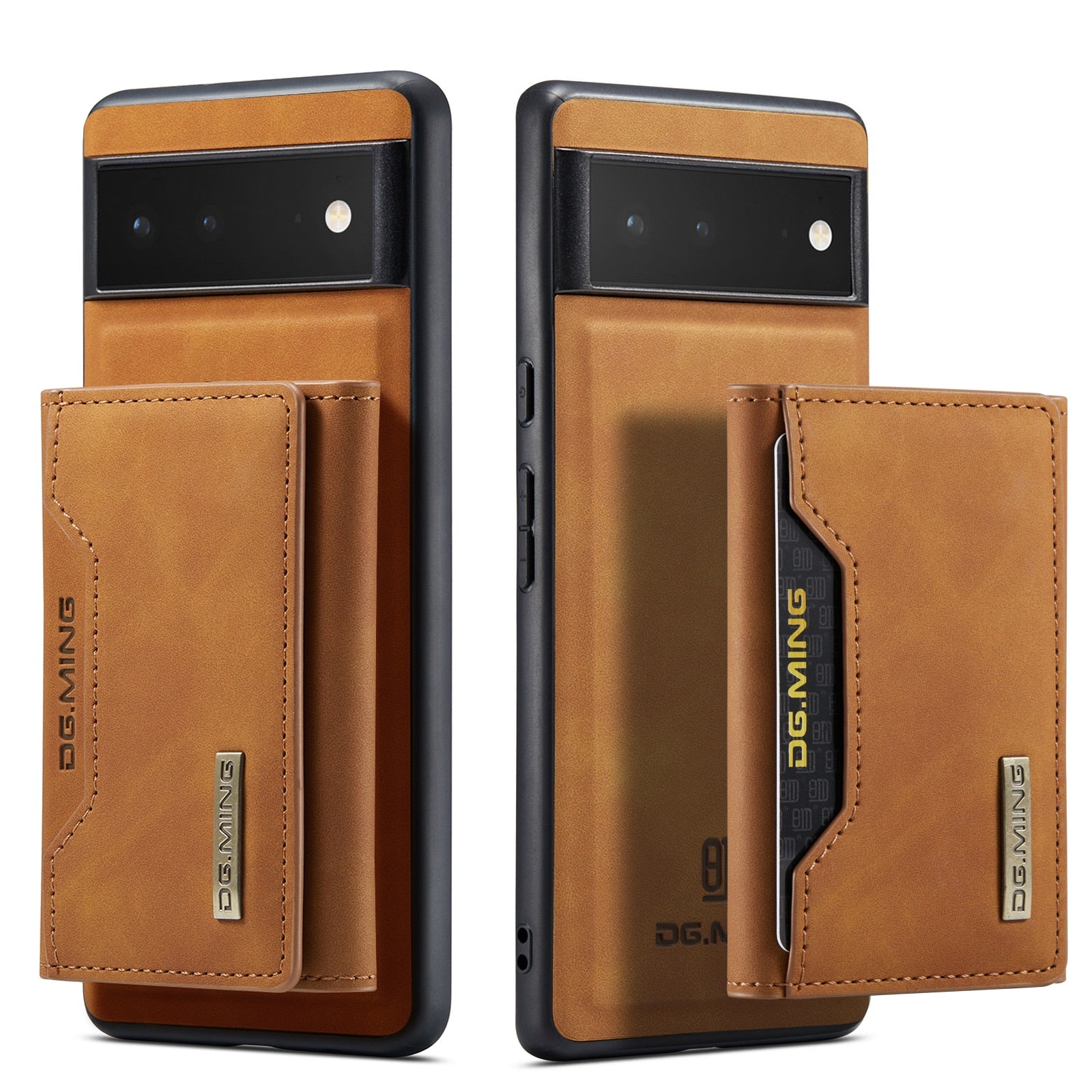 2 In 1 Detachable Card Pocket Magnetic Wallet Case for Google Pixel 7 ...