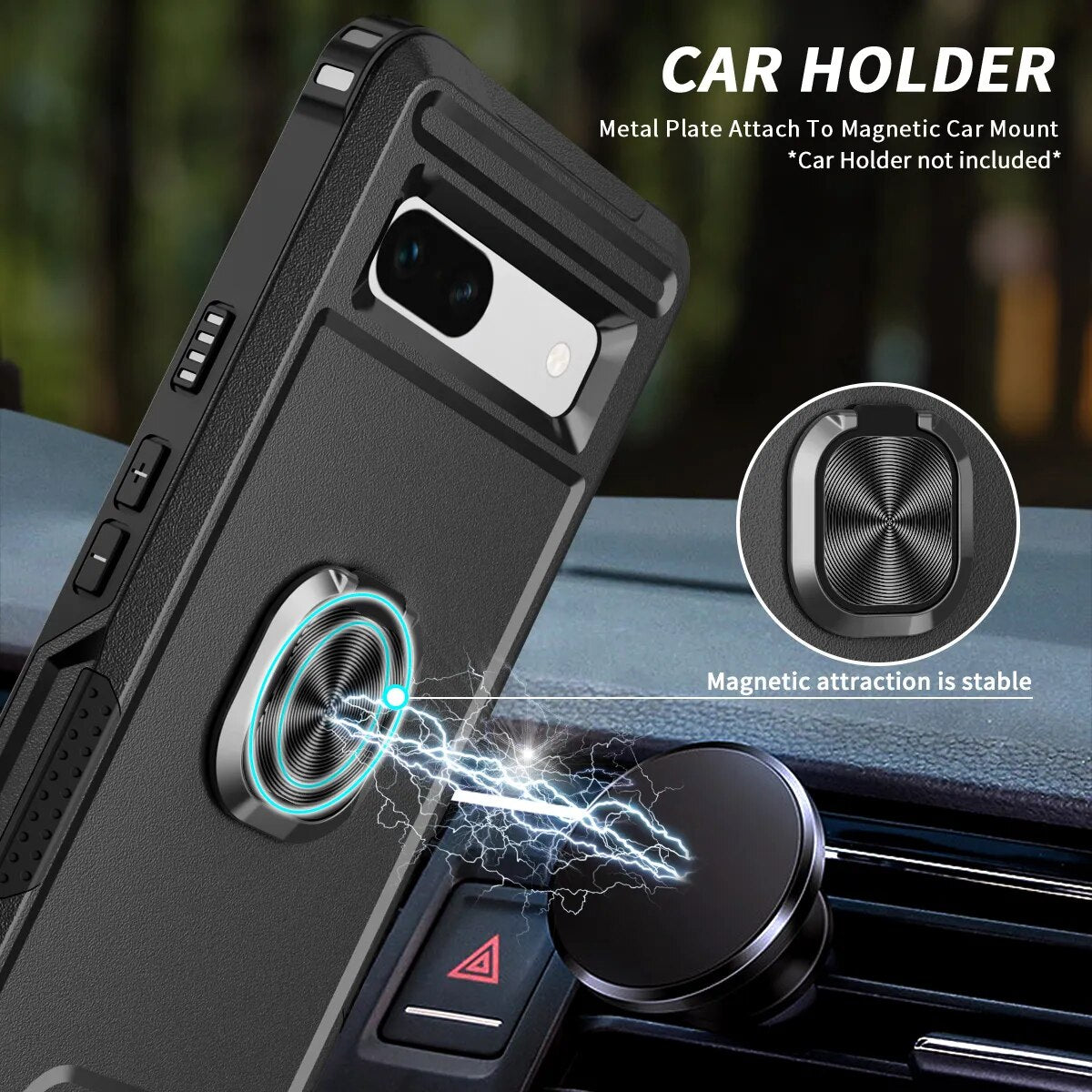 Pixel 8 Case | Armor Shockproof Pixel 8 Pro Phone Cover – The Pixel Store