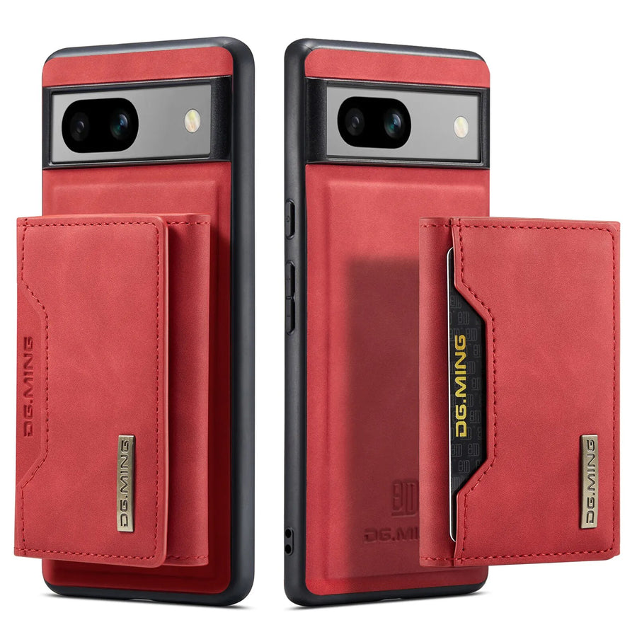 Pixel 8 Case | Detachable Magnetic Wallet Cards Solt Leather Cover ...