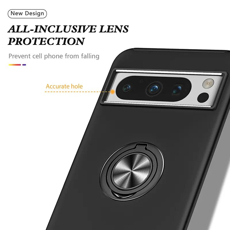 Pixel 8 Case | Armor Shockproof Case with Ring Stand Phone Cover – The ...