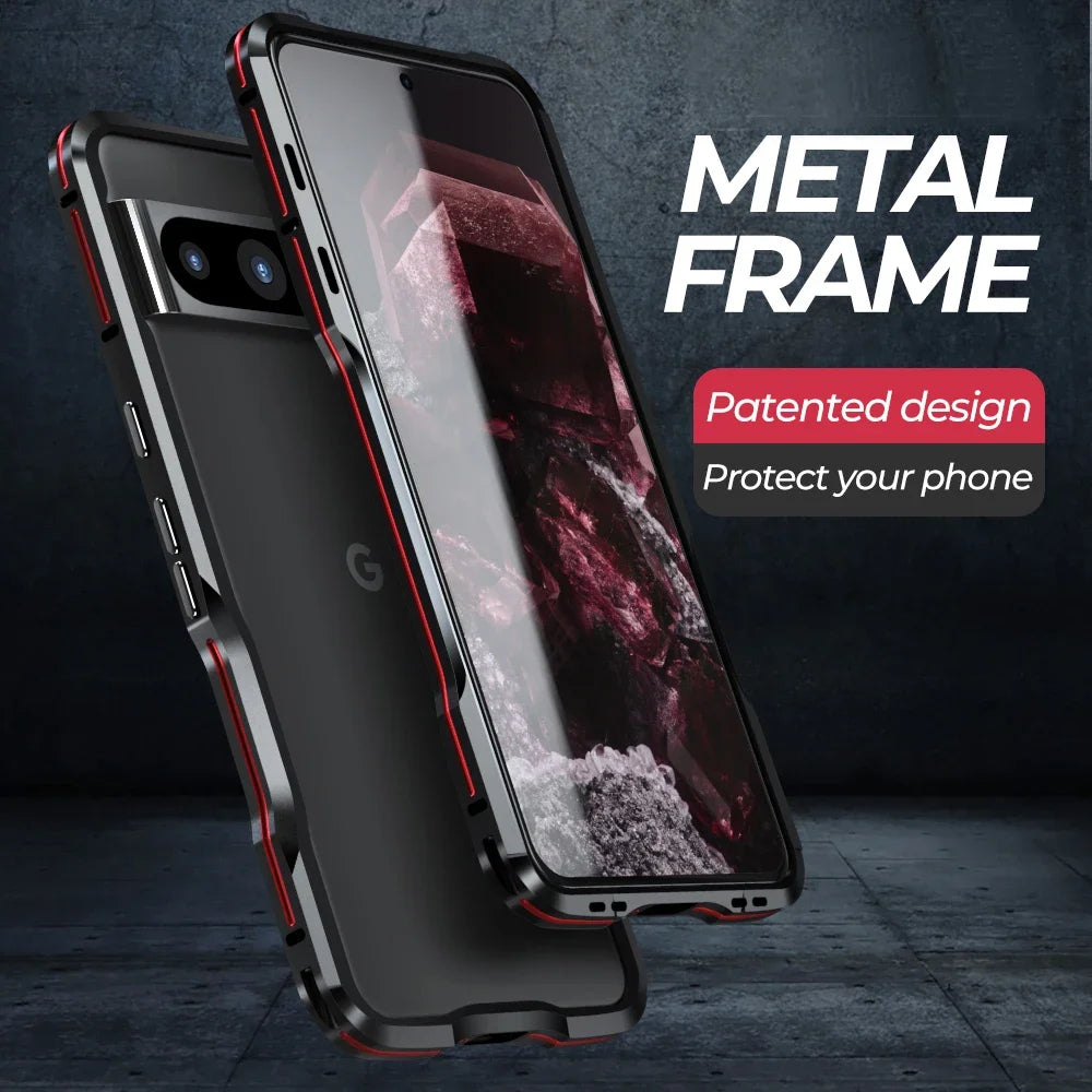 Premium Metal Frame Case For Google Pixel 8 Series – The Pixel Store