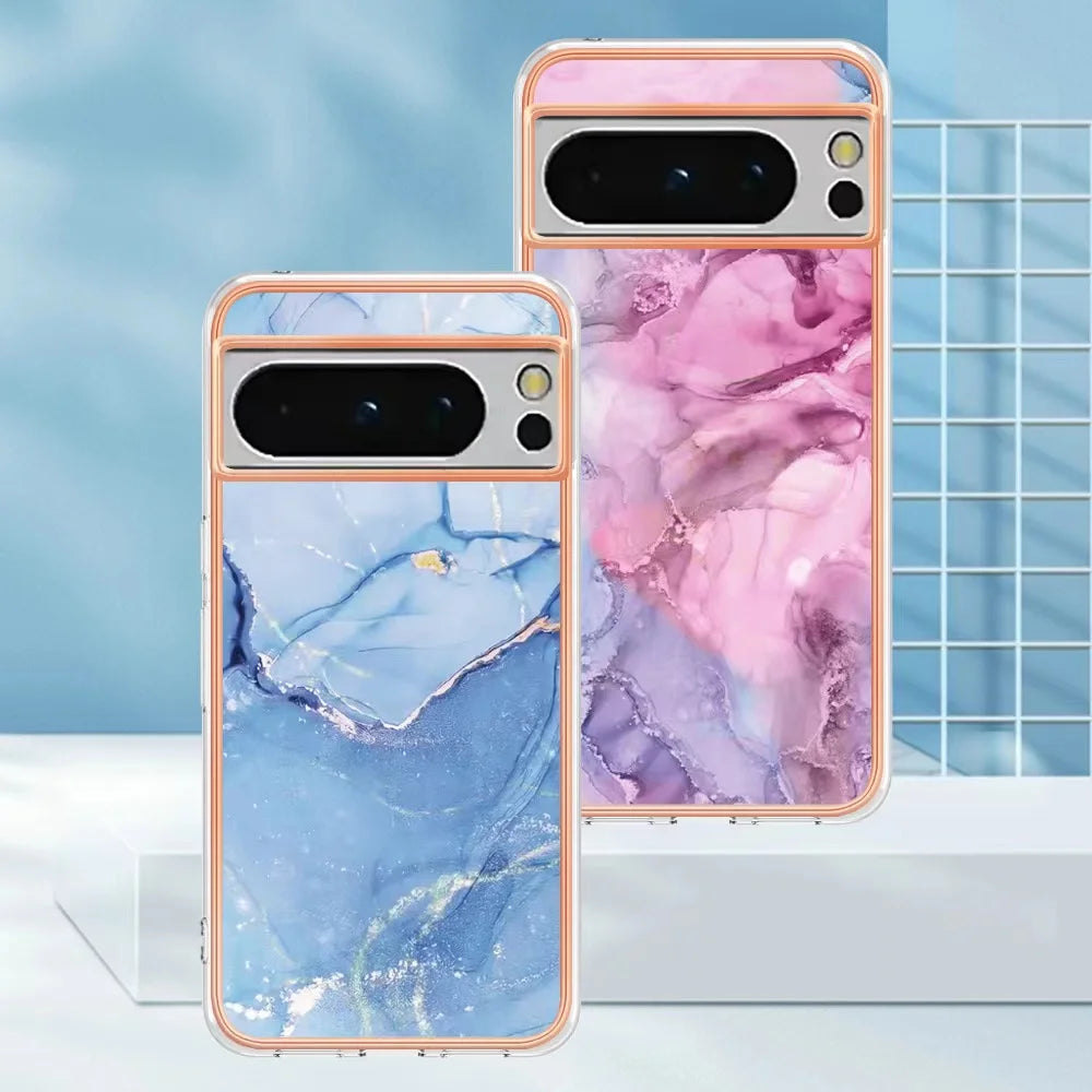 Marble Fashion Case For Google Pixel Series – The Pixel Store