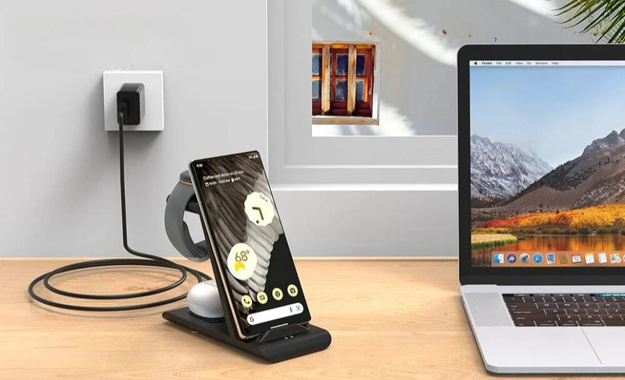 3 in 1 Google Pixel Charging Station | Pixel Watch 1 and 2 Charger ...